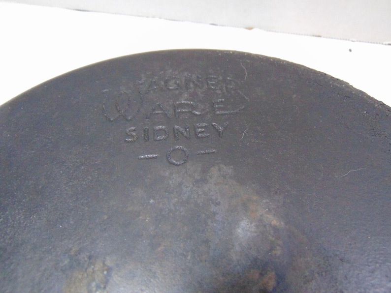 Vintage Wagner Ware Sidney 0 Cast Iron Skillet 1058H 8 10in X 2in Deep ...