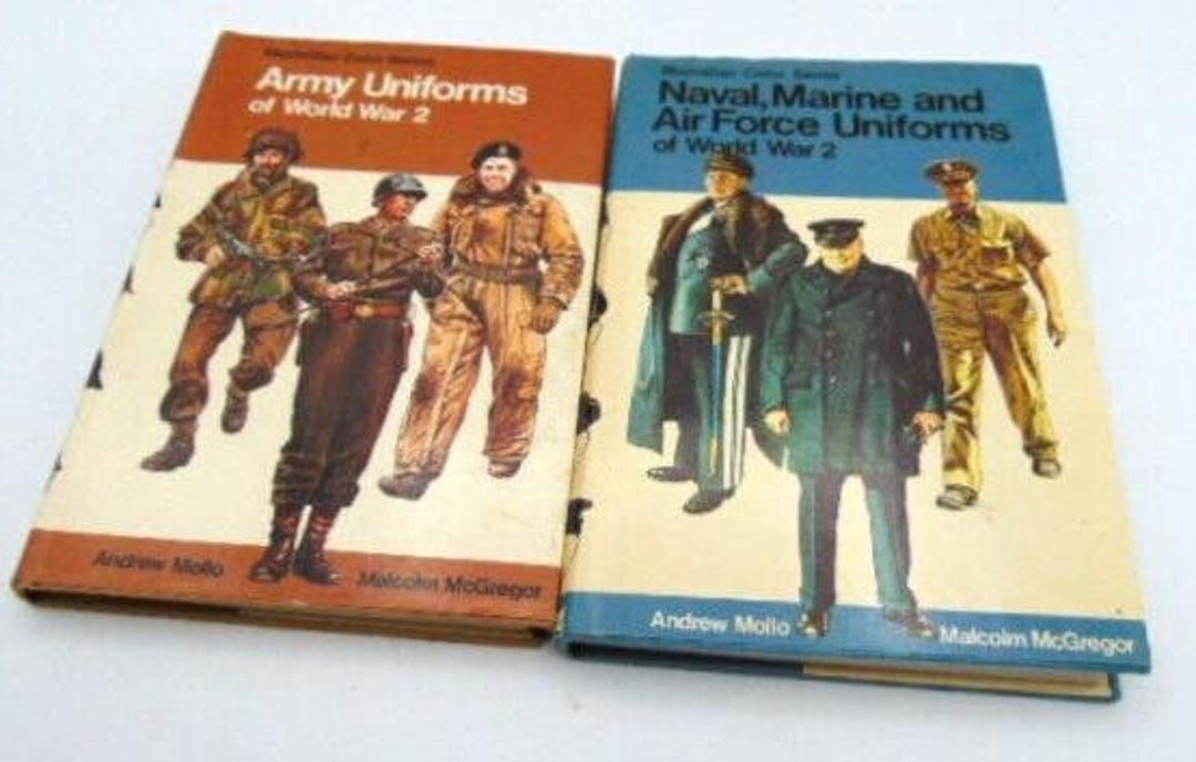 Macmillan Color Series: Army Uniforms of WWII and Naval, Marine ...