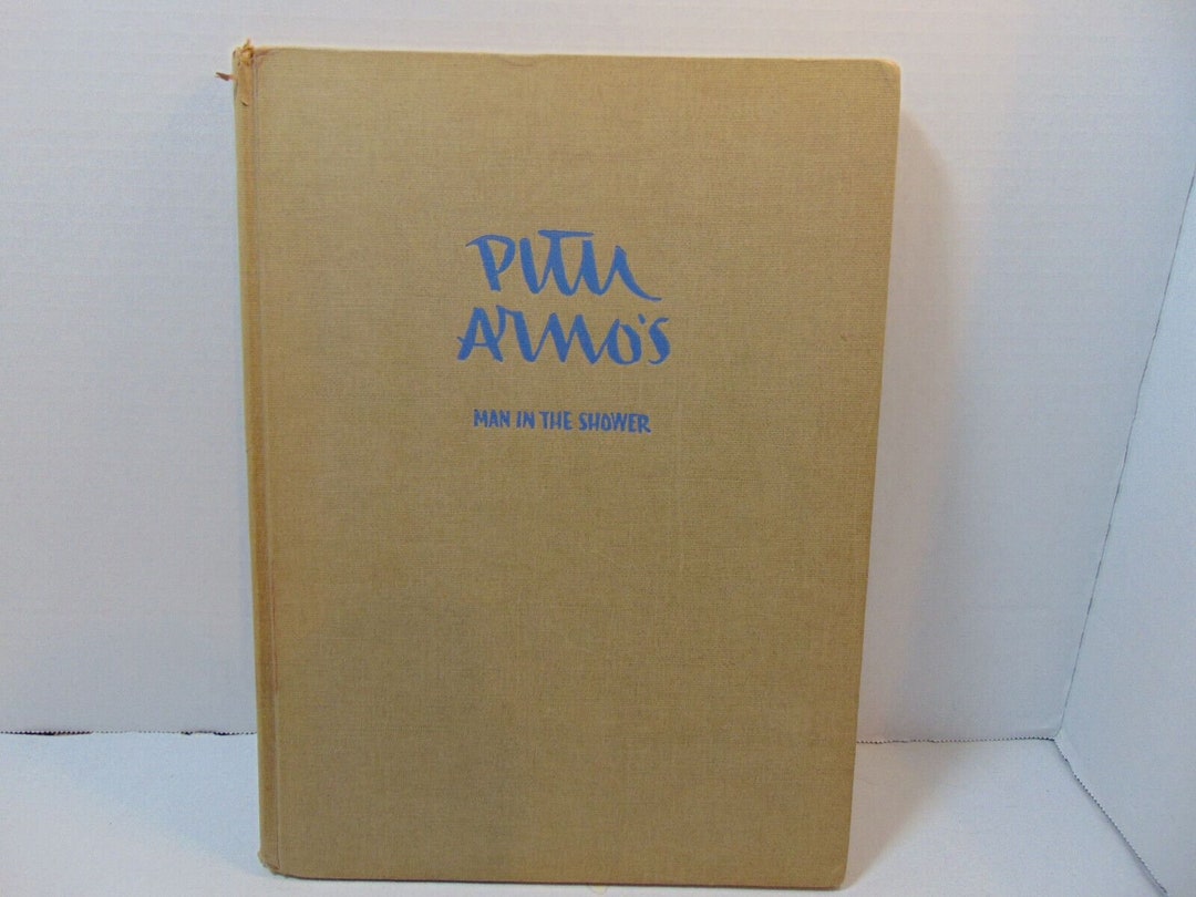 Man in the Shower (1944, Peter Arno) HB Adult Comic Humor Satire ...
