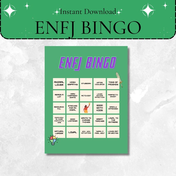 Enfj - Etsy