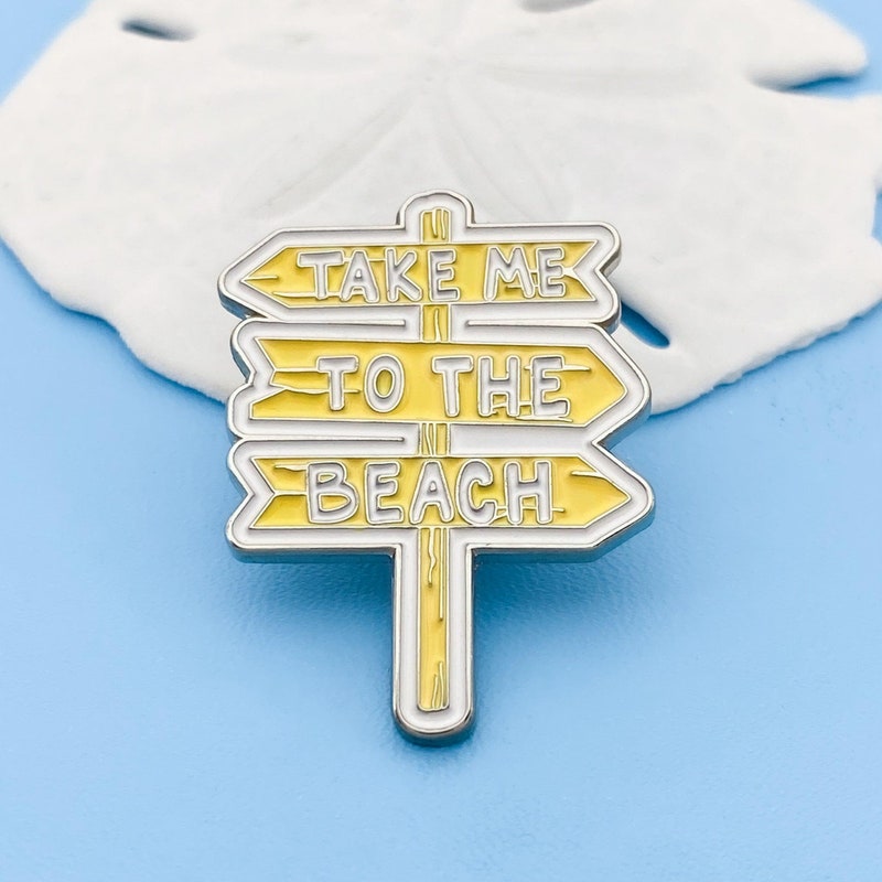 Beach Pins for Bag - Etsy