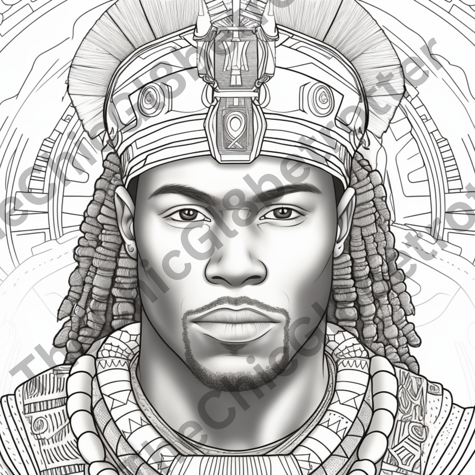 The Beauty of Africa Coloring Pages: 26 Coloring Pages - Etsy