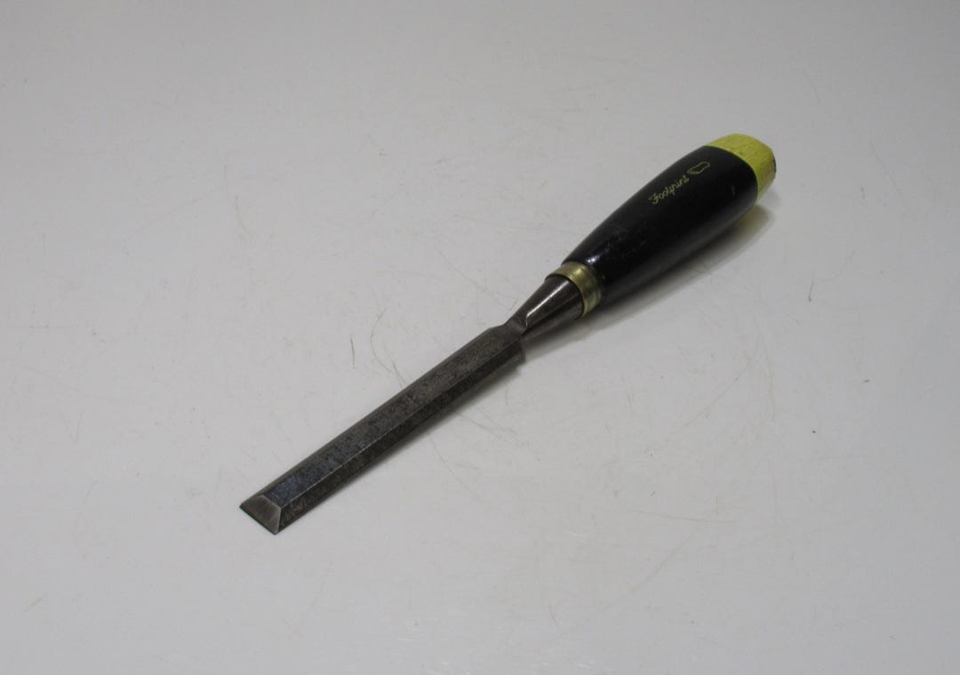 Superb Vintage Footprint 5/8" Bevel Edge Chisel Wood Chisel Beech ...