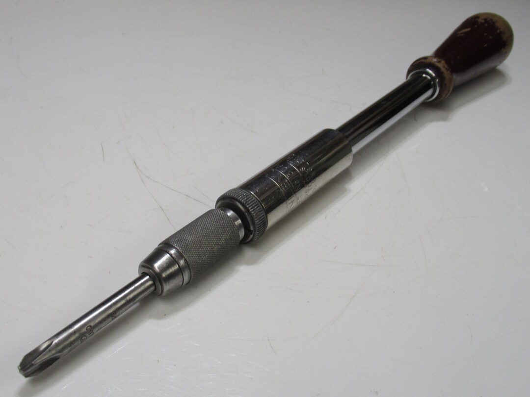 Stunning Vintage Stanley Yankee No 130A Spiral Ratchet Pump Screwdriver ...