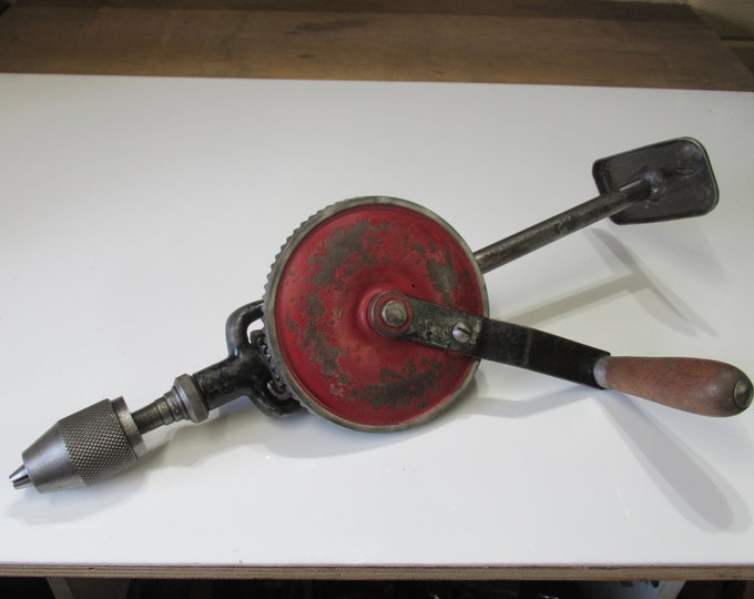 Stunning Vintage 2 Speed Chest/breast Drill Hand Drill Egg Beater - Etsy