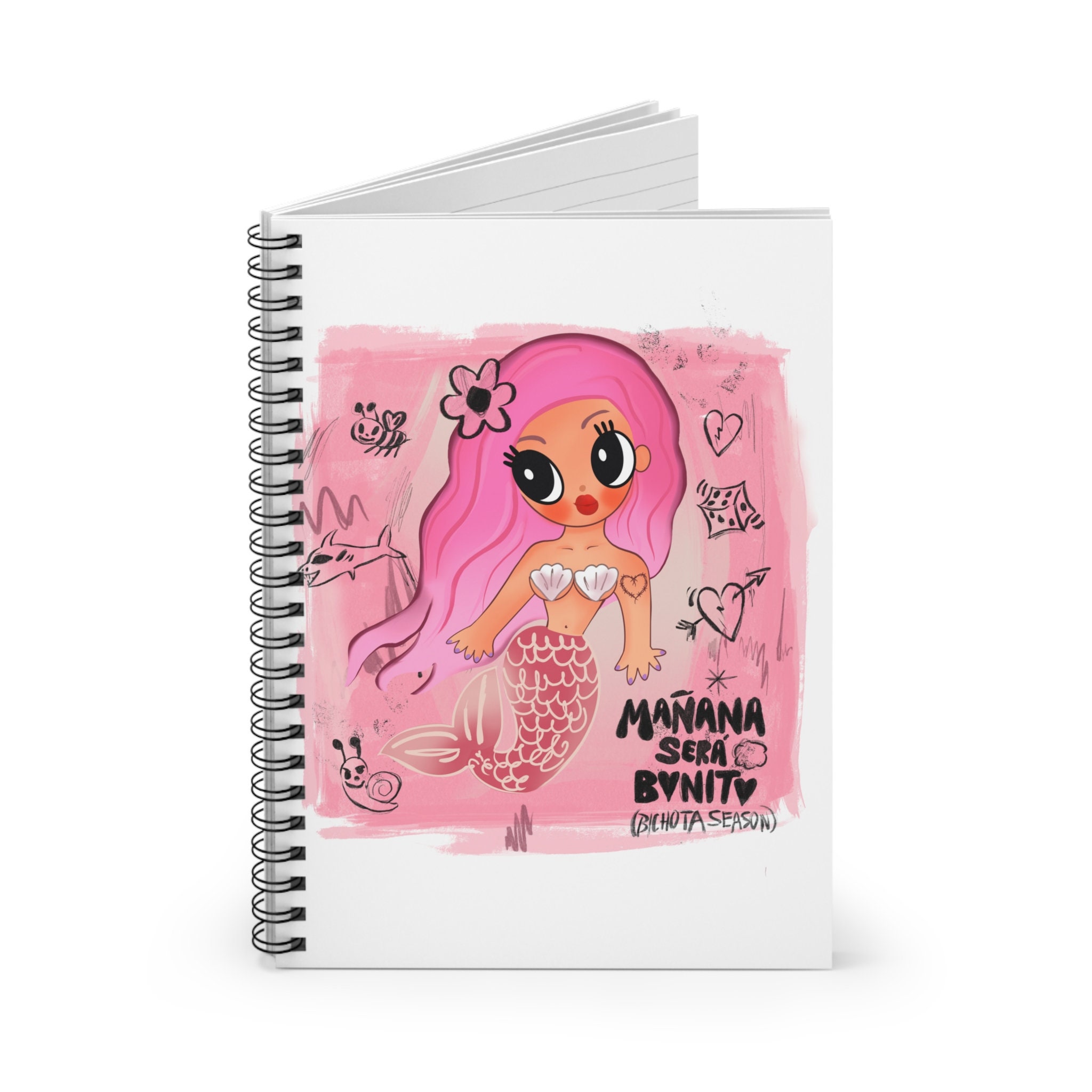 Karol G Merch Bichota Season Spiral Notebook Ruled Line - Etsy