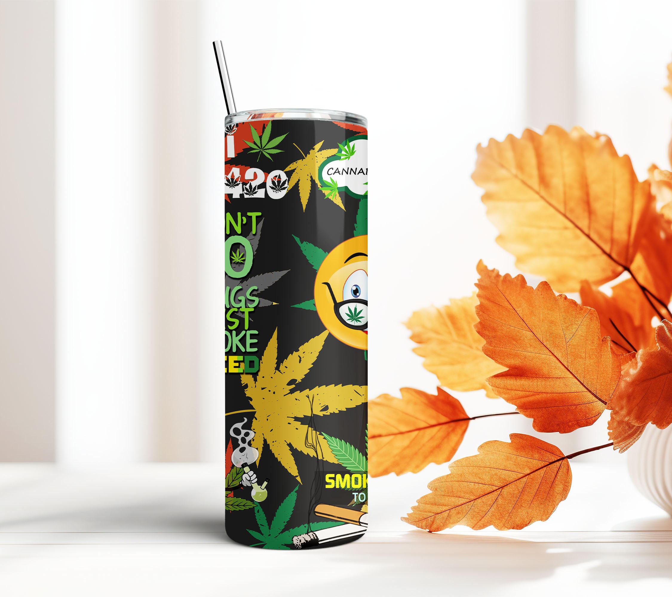 Weed Tumbler Wrap PNG Marijuana Tumbler Wraps Weed Png 30 Oz and 20 Oz ...