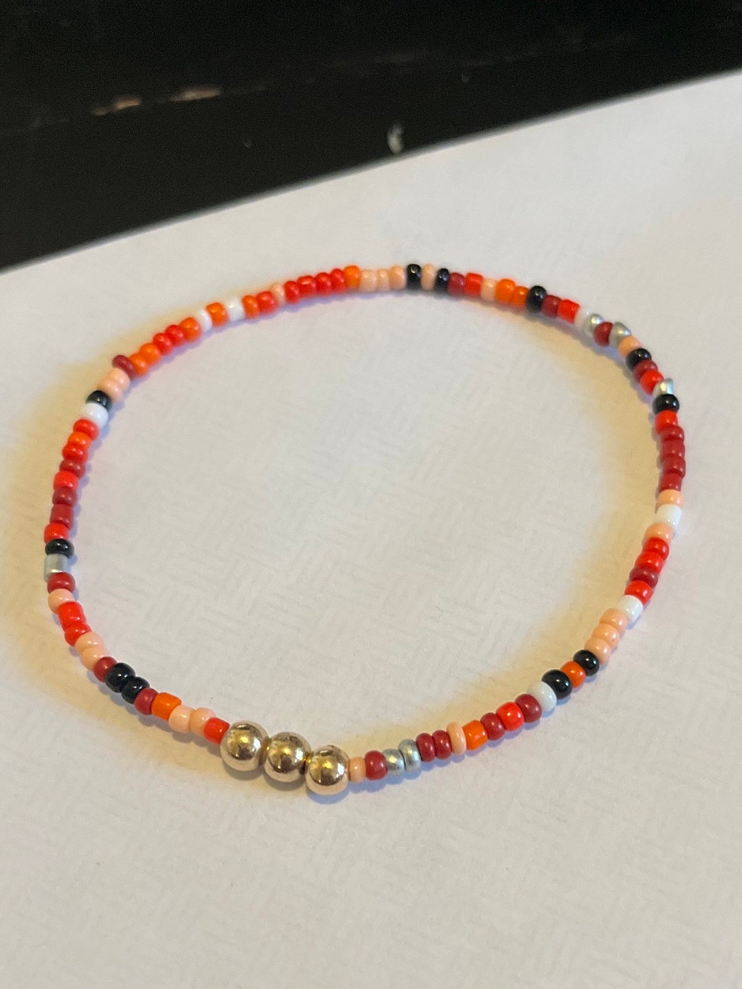 Fire Element Friendship Bracelet - Etsy