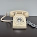Vintage Fully Restored Rotary Desk Telephone - Ivory - Etsy