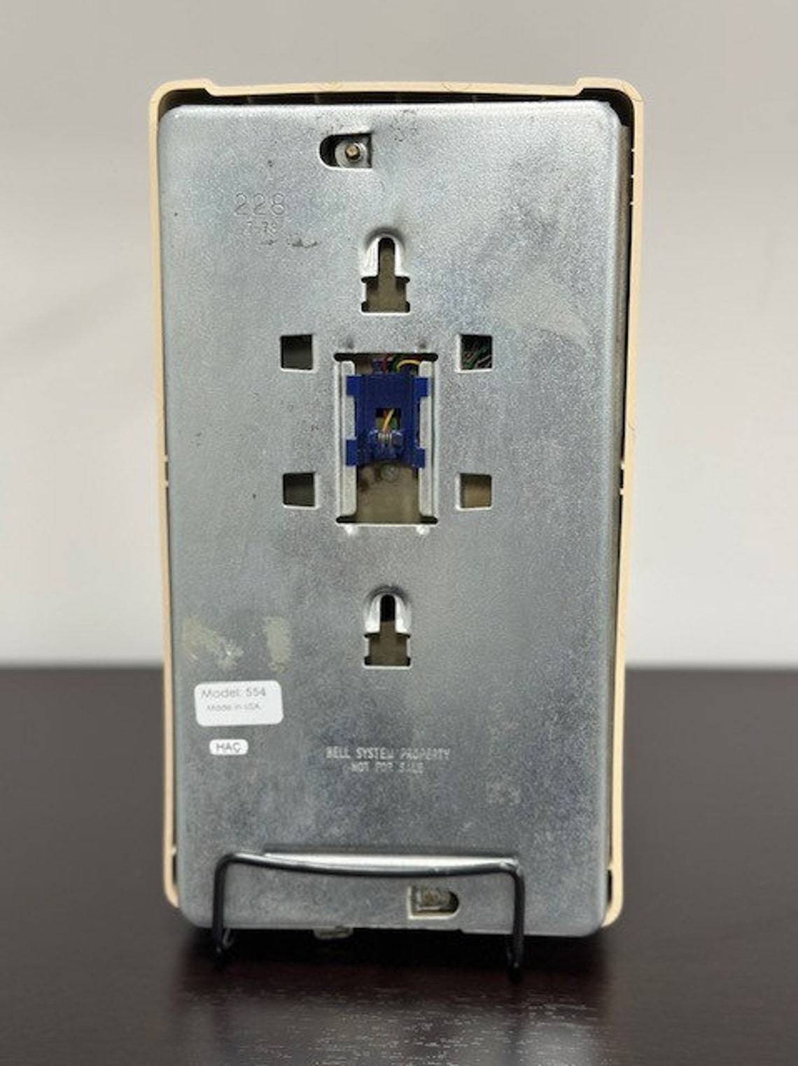 Vintage Fully Restored Rotary Wall Telephone - Ivory - Etsy