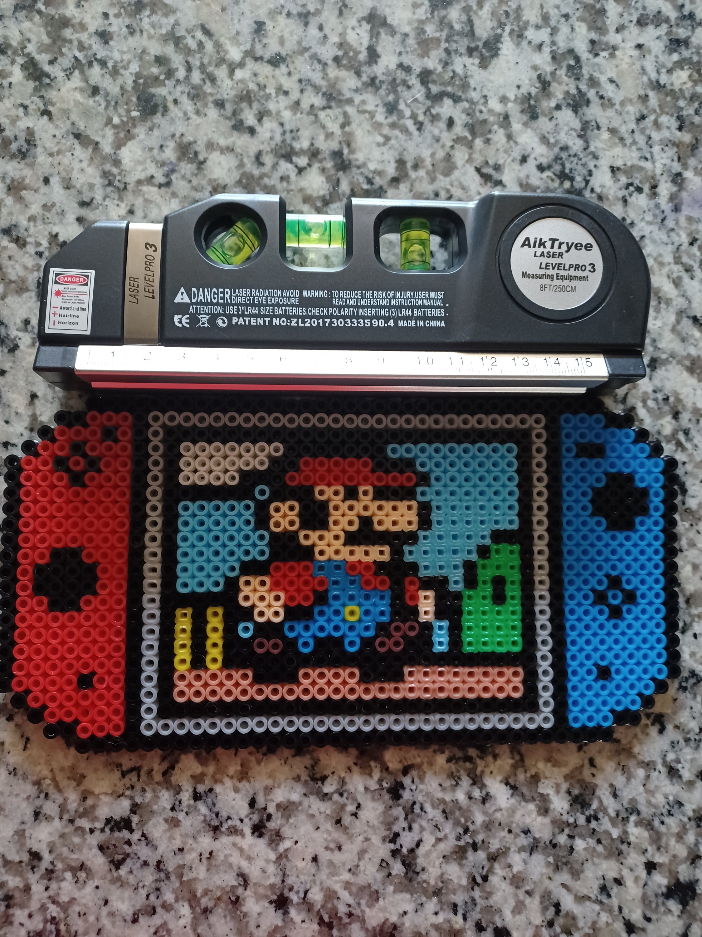 Nintendo Switch Super Mario Hama Fuse Perler Bead Art Design - Etsy