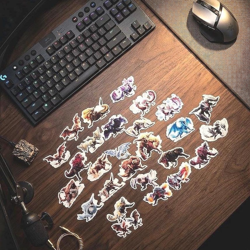 Monster Hunter 4 Stickers - Etsy