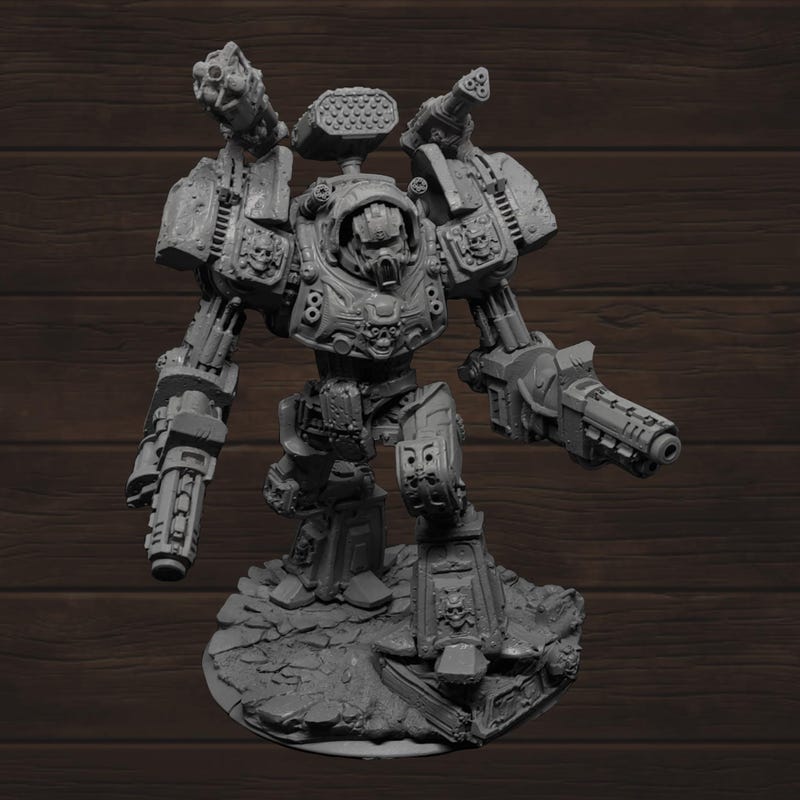 Imperial Knight Stl - Etsy