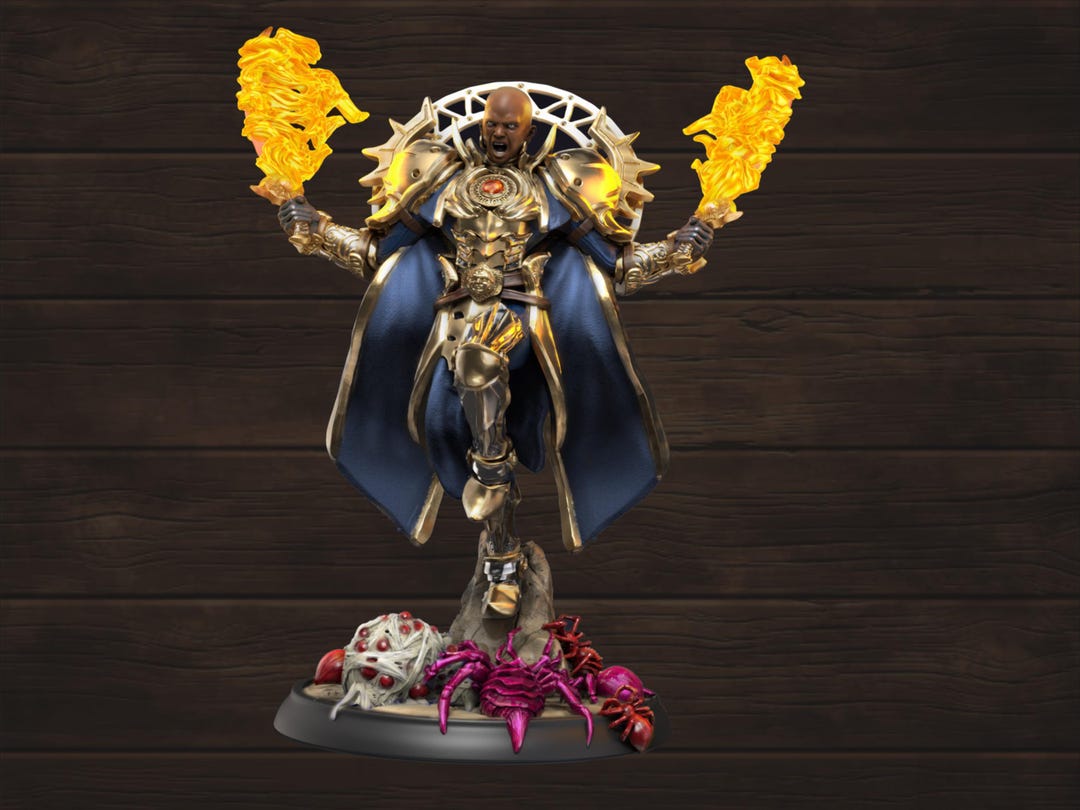 Hero - Sun Order Paladin | Necropunks Miniatures | Tabletop Roleplaying ...