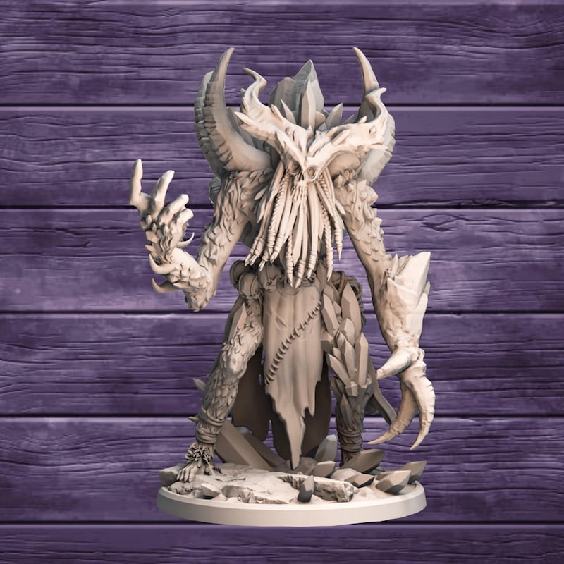 Frost Monster Miniature - Etsy
