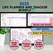 Yearly Habit Tracker and Budget Tracker Spreadsheet Bundle Google ...