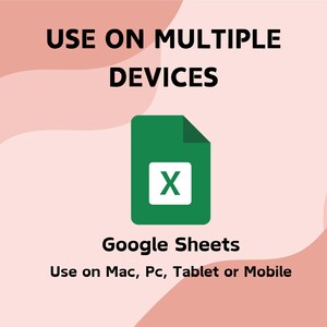 Monthly Habit Tracker Spreadsheet | Google Sheets | Daily Routine ...