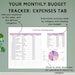 Yearly Habit Tracker and Budget Tracker Spreadsheet Bundle Google ...