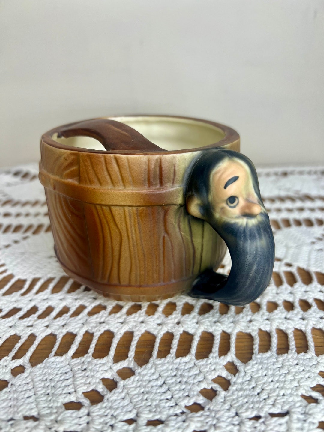 Vintage Winton Pottery Hillbilly Shave Mug - Etsy