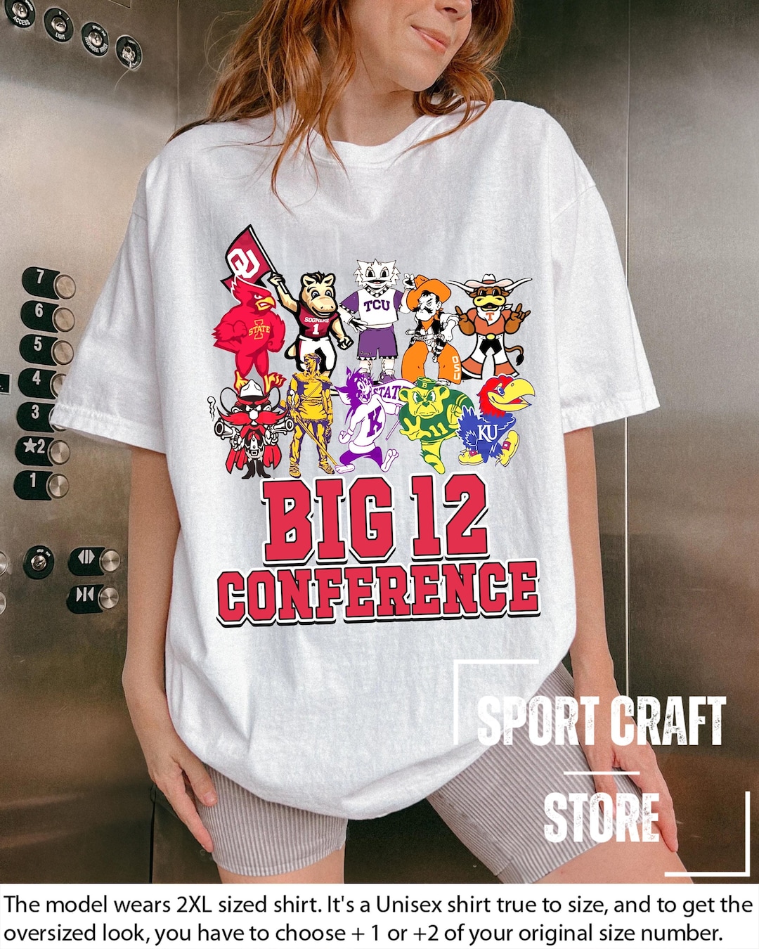 Big 12 Mascots Vintage T-shirt Retro College Football Shirt - Etsy