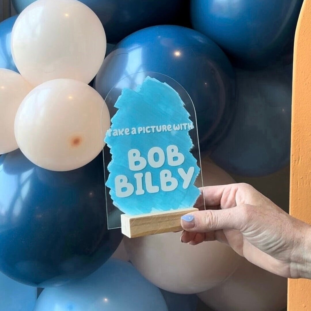 Bluey Party Acrylic Signs - Etsy