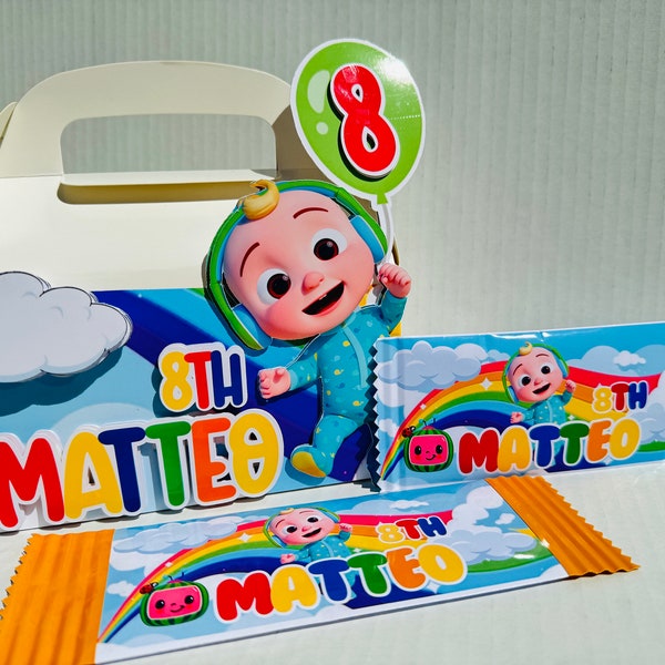 Cocomelon Candy Bags - Etsy