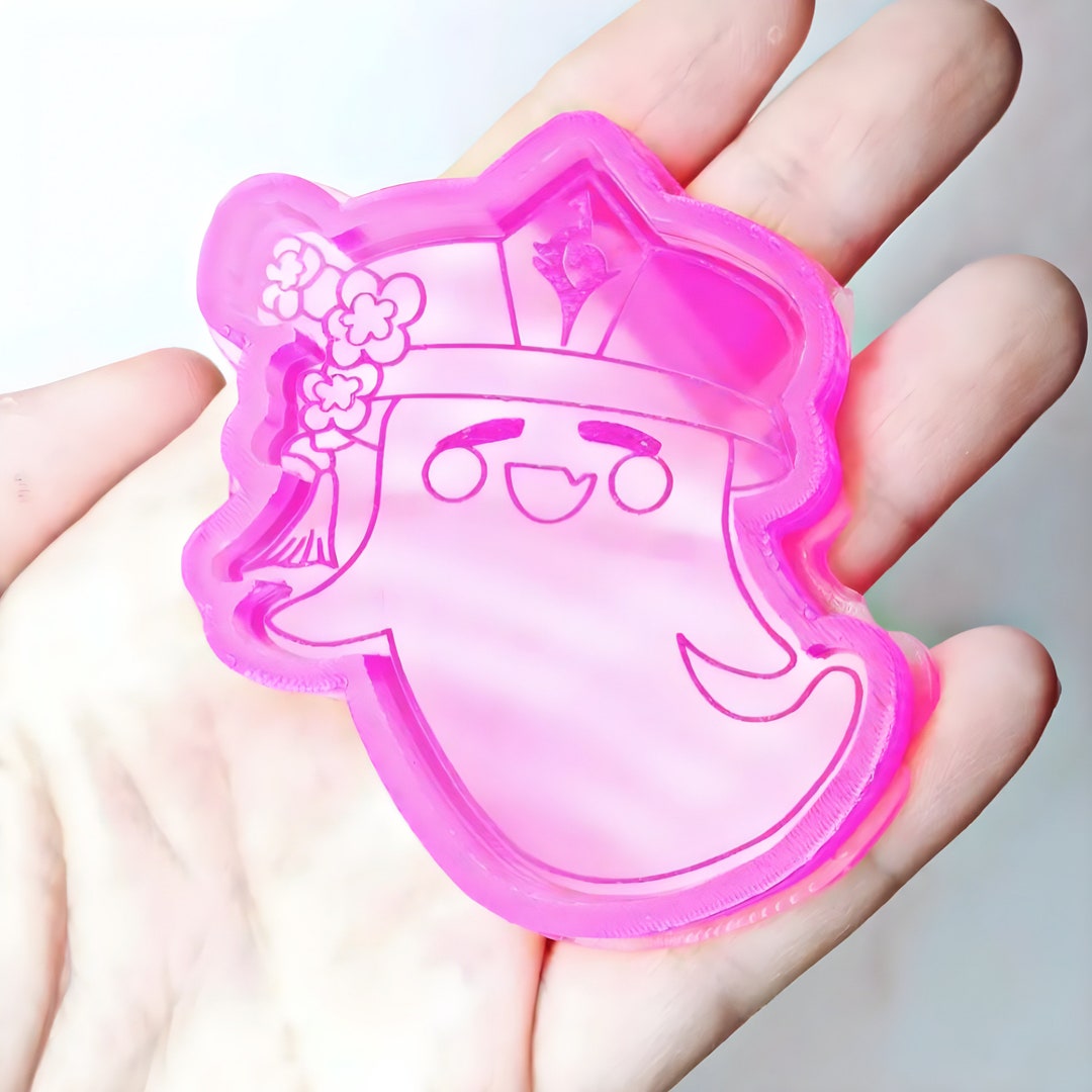 Kawaii Chibi Videogames Ghost Mold-resin Molds Silicone-silicone Molds ...