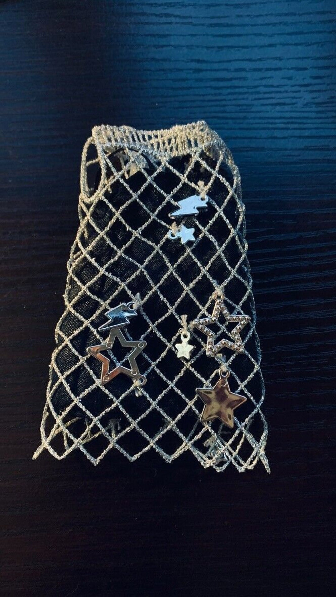 Rainbow High Jade Runway Dress Silver Black Lightening Bolt - Etsy