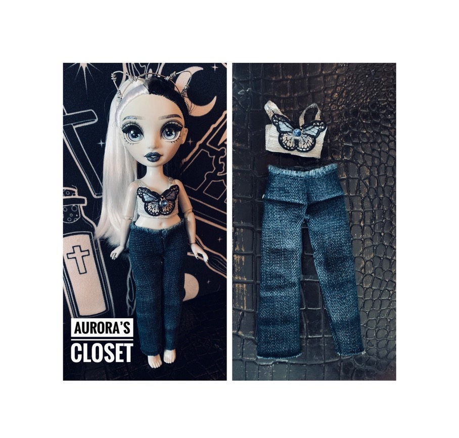 Rainbow High Doll Custom OOAK Outfits Skyler Sunny Karma Violet Avery ...