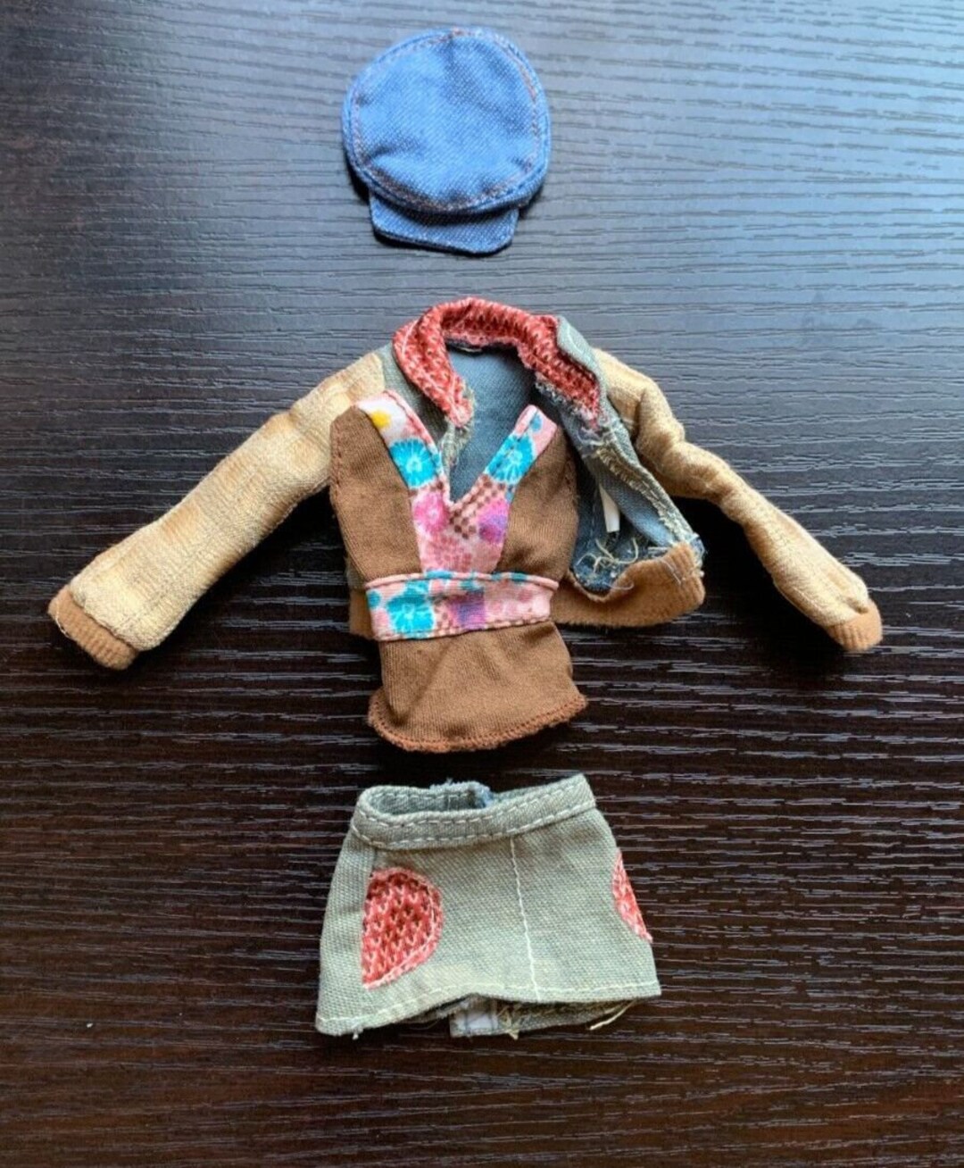 Barbie My Scene Fashion Pack 2003 Jacket Skirt Top Hat B326 - Etsy