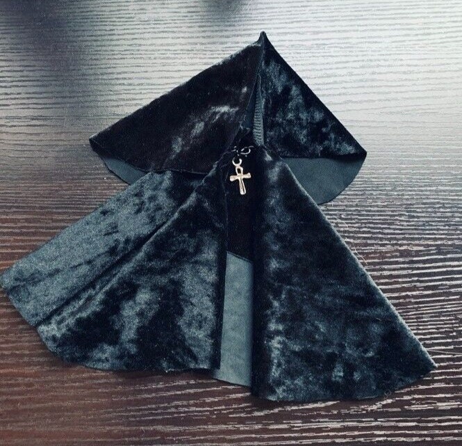 Rainbow High Custom Crushed Velvet Cape Robe Cloak Hood Cross 157 - Etsy