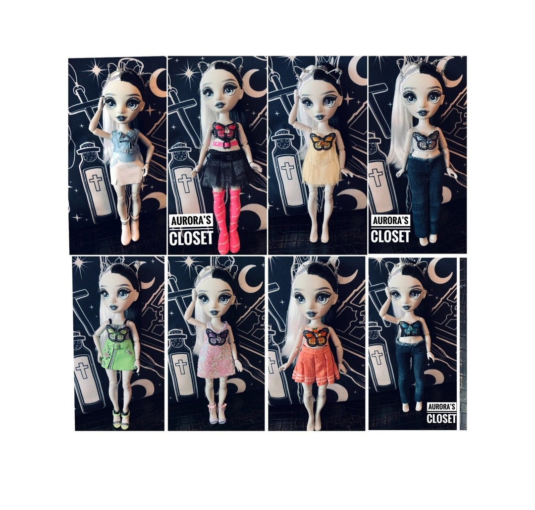 Rainbow High Doll Custom OOAK Outfits Skyler Sunny Karma Violet Avery ...