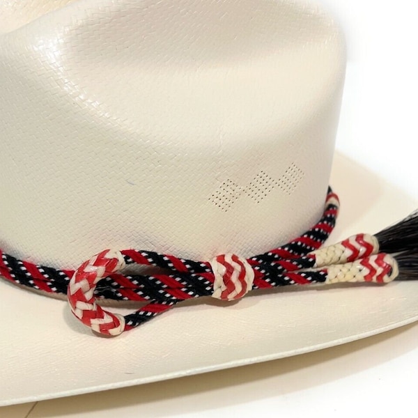 Mens Horse Hair Cowboy Hat Band - Etsy