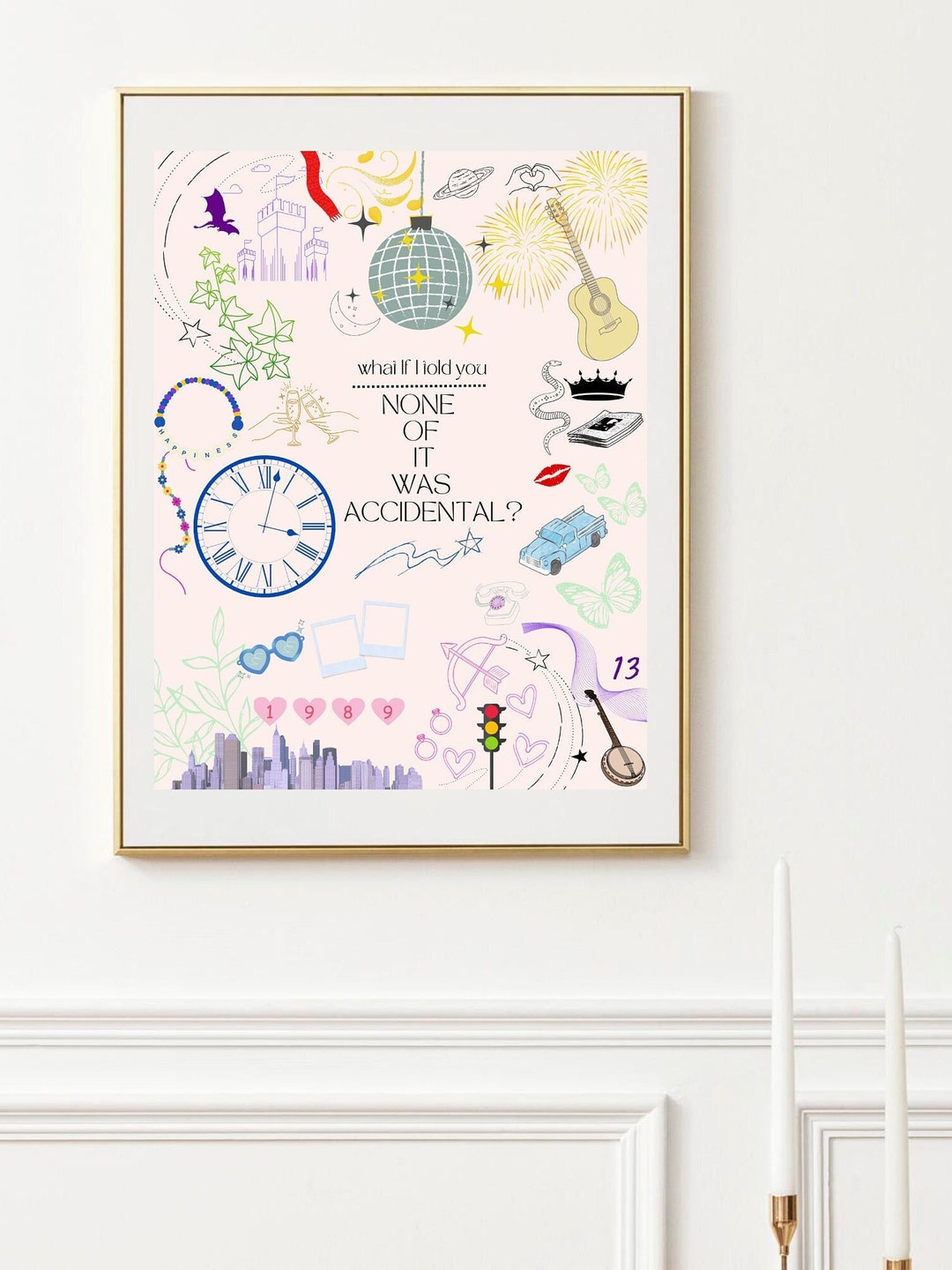 Digital Download TS Universe Eras Poster PINK - Etsy