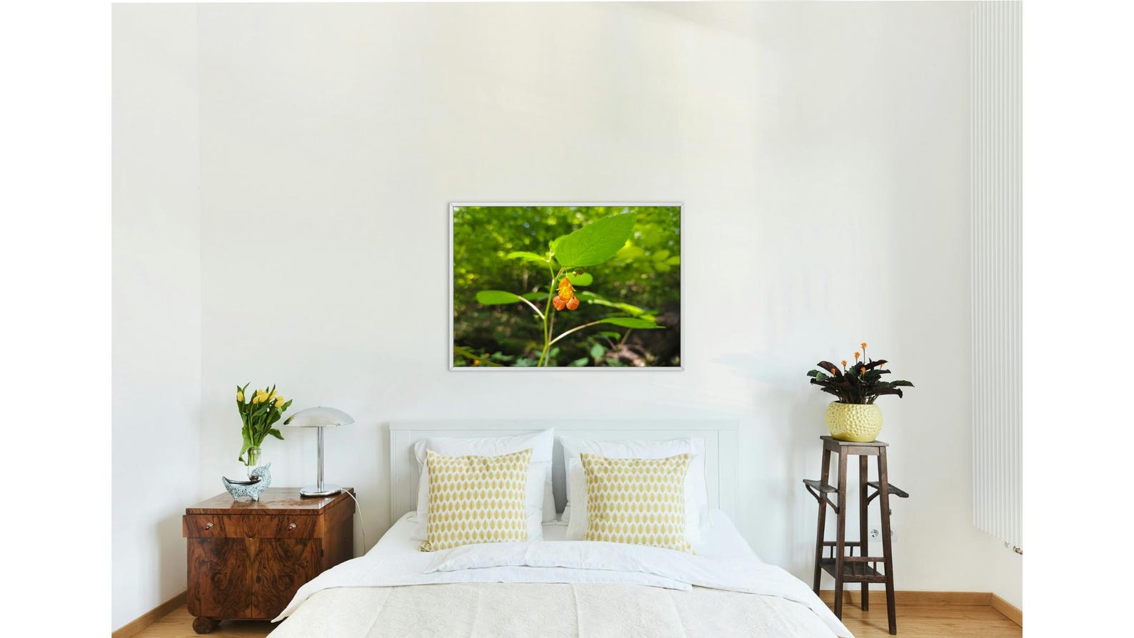 Sunny Jewelweed Flower Digital Print - Desktop Wallpaper, Jewelweed ...