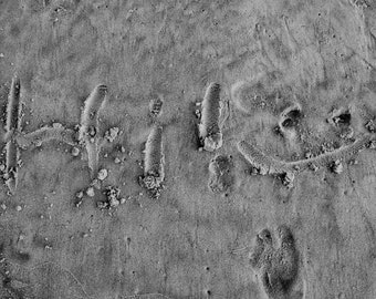 Hi! :) Message on Beach Digital Print, Desktop Wallpaper, Hilton Head ...