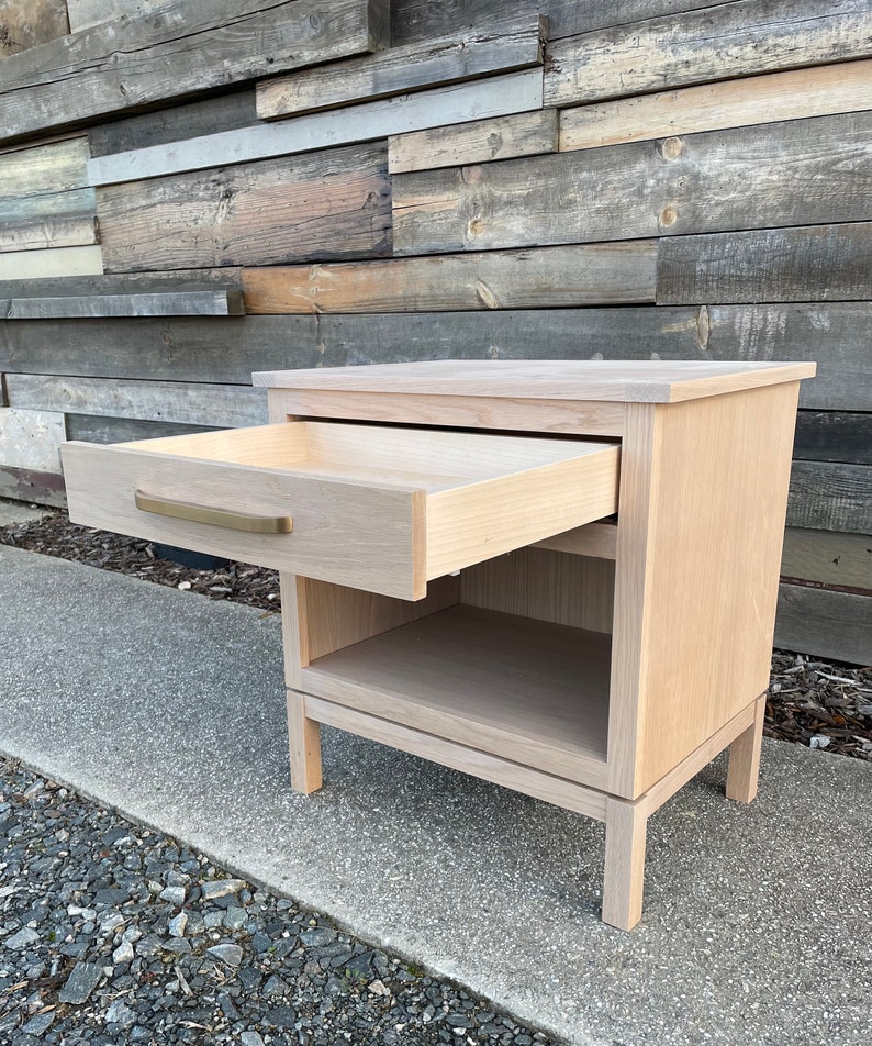 Custom White Oak End Tables - Etsy