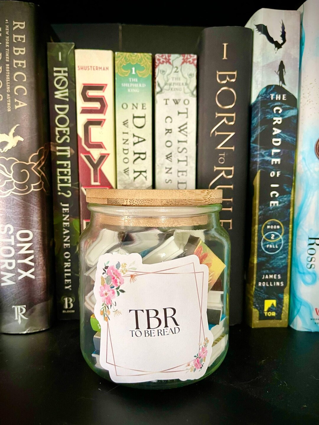 TBR Jar With Mini Books | TBR, Mini Books, Bookish Gift, Book Swag ...