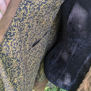 Brown Quilted Cloak - Etsy
