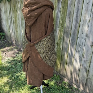 Brown Quilted Cloak - Etsy