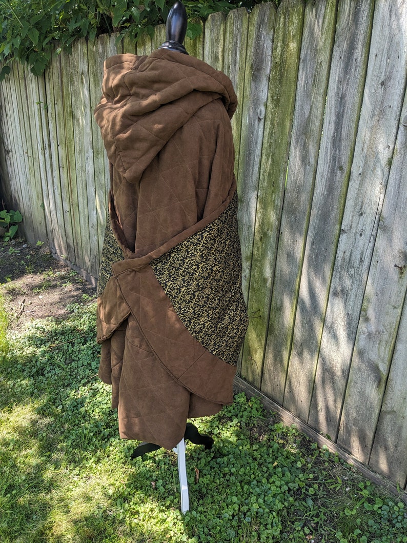 Brown Quilted Cloak - Etsy
