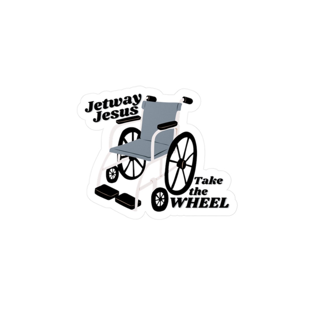 Jetway Jesus Sticker - Etsy