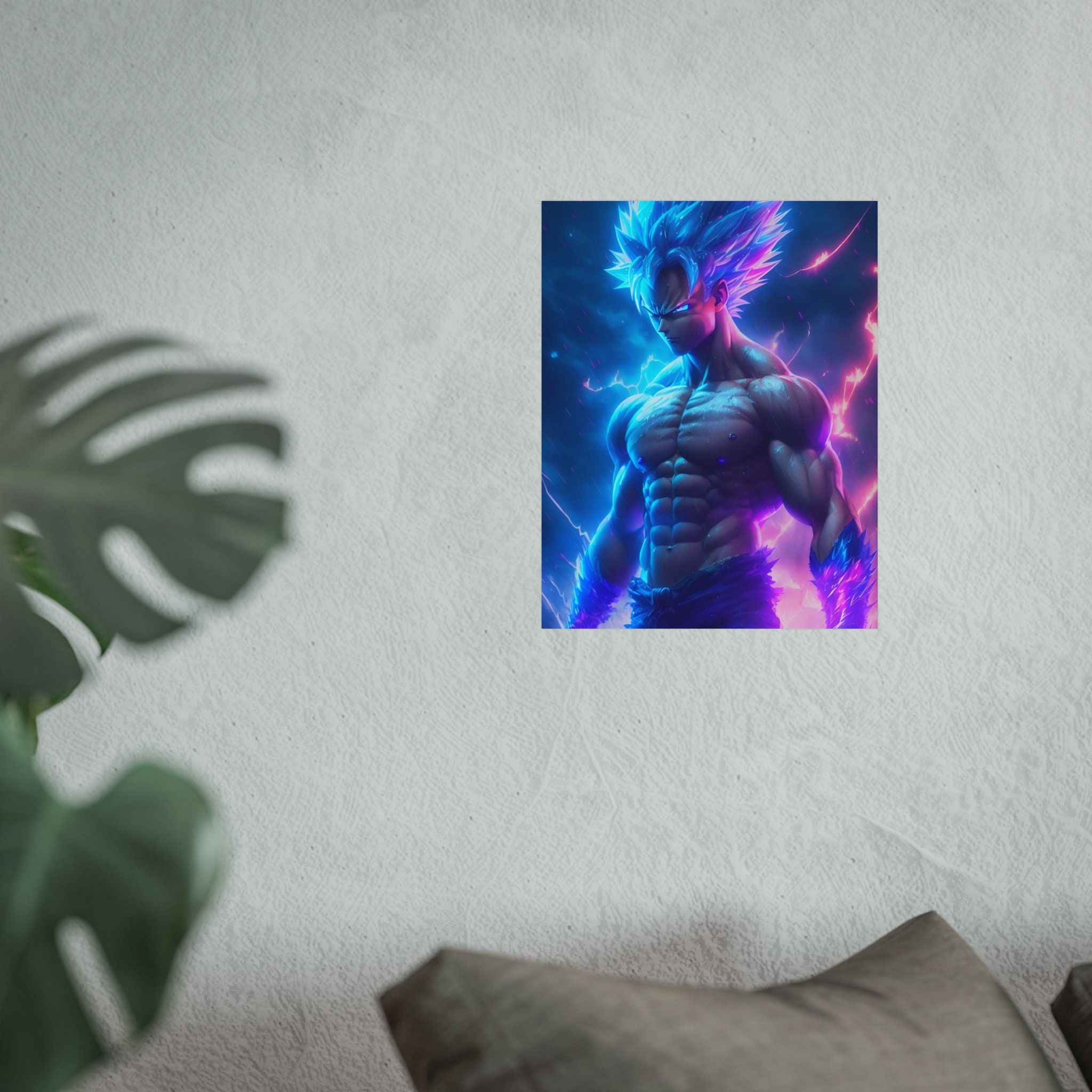 Super Saiyan Vegeta Poster - Etsy