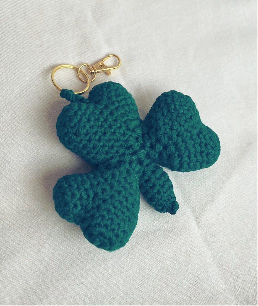 Shamrock Keychain |handmade | Irish Shamrock - Etsy