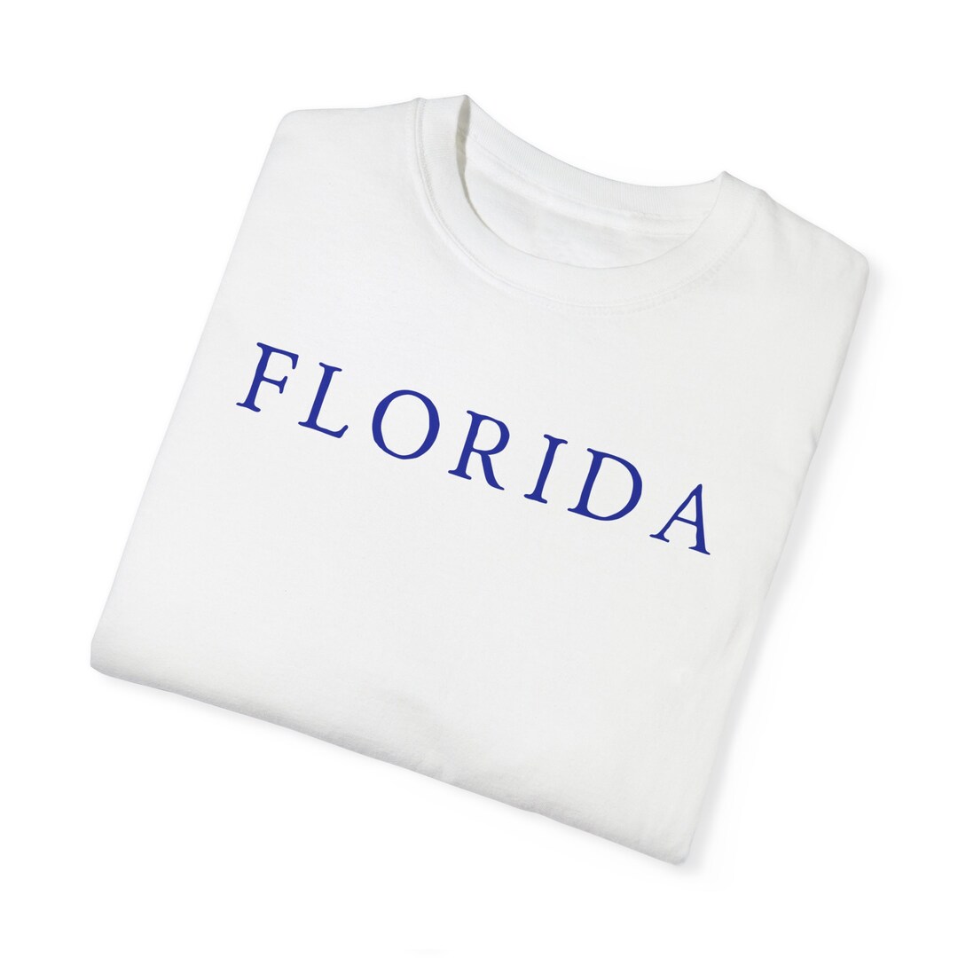 Florida Shirt, Comfort Colors Unisex Florida State T Shirt, Florida ...