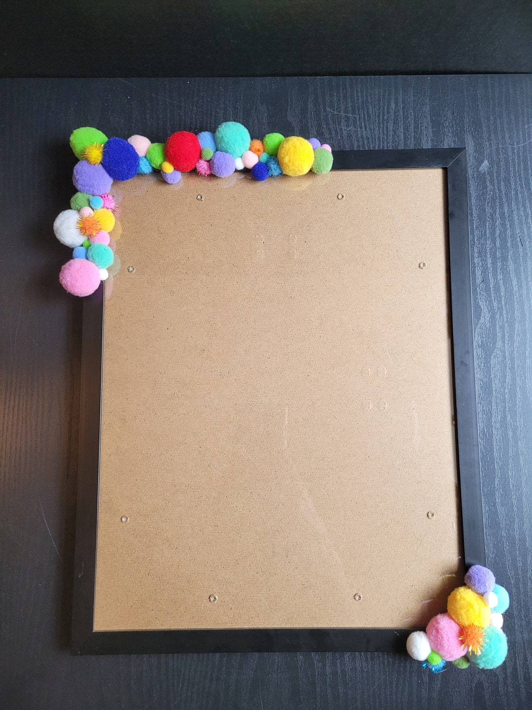 Pom Pom Frame - Etsy