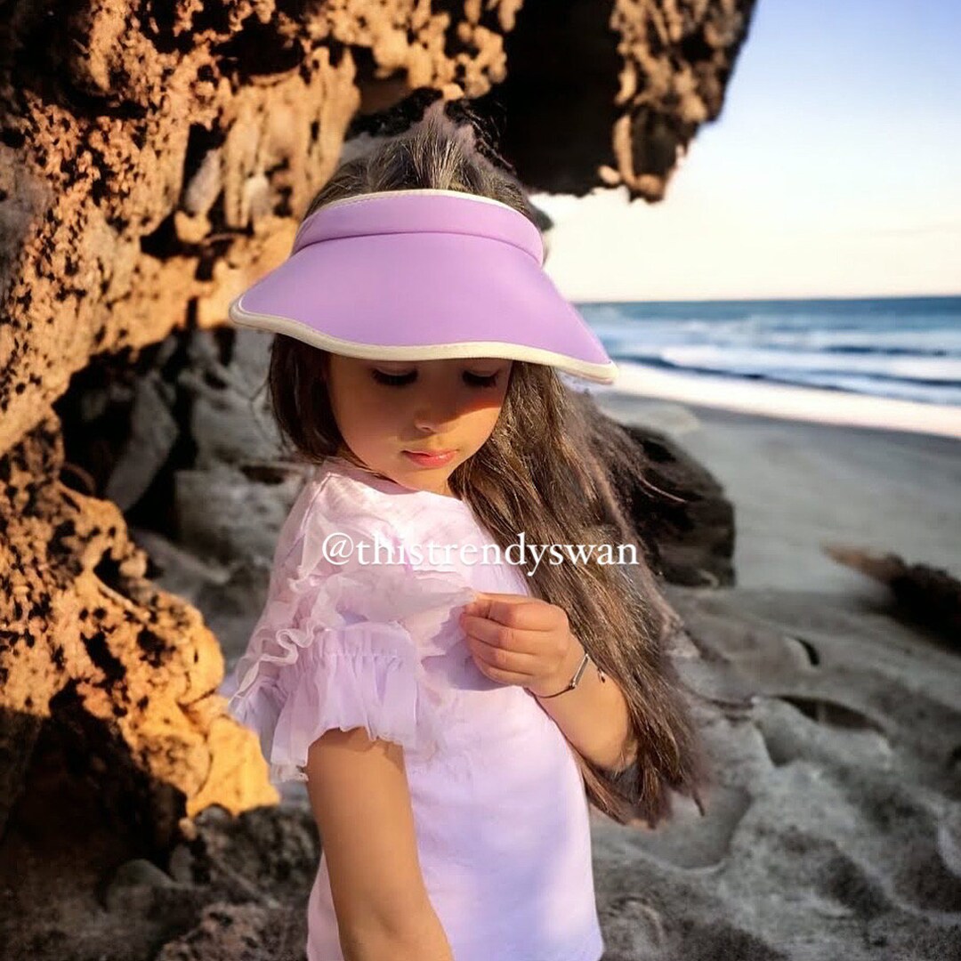 Girls Visor Hat: Summer Sun Protection - Etsy
