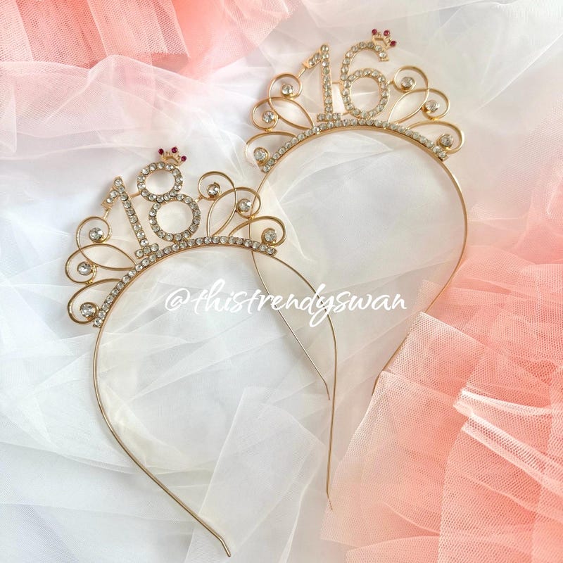 Sweet 16 Crown - Etsy