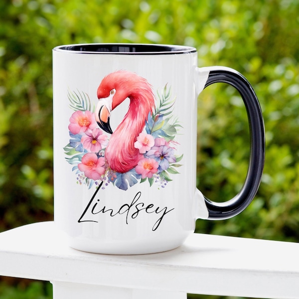 Flamingo Mug - Etsy