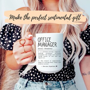 Office Manager Gifts, Office Manager Mug, Custom Office Manager Gifts ...